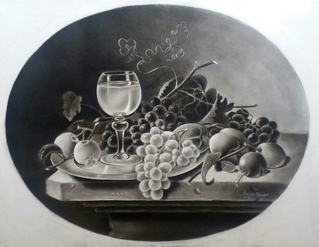 Still life painting | Still Life Object Fruit Painting | daughtor.com